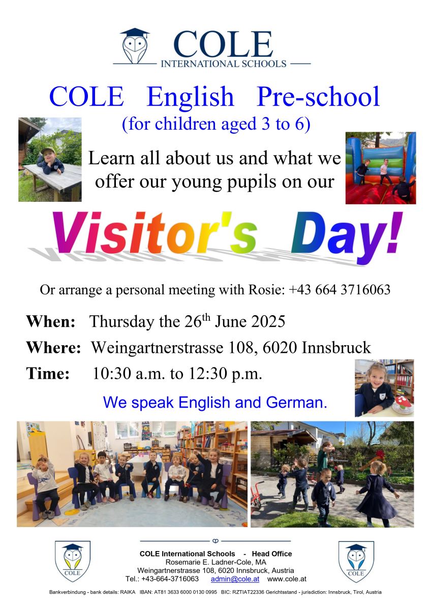 Home | Cole International Schools, Austria