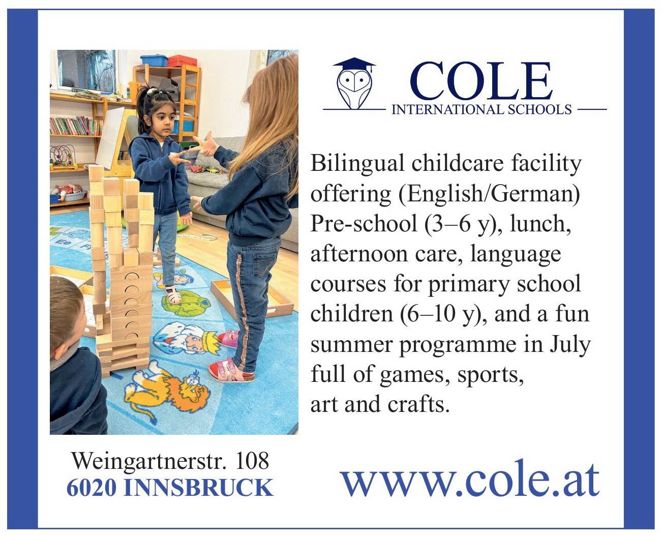 Home | Cole International Schools, Austria
